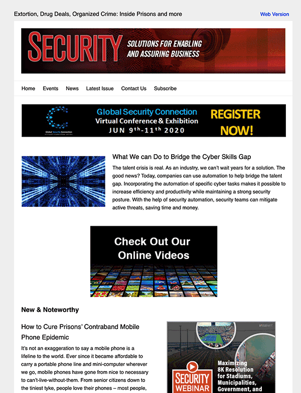Advertise with Security | Security Magazine