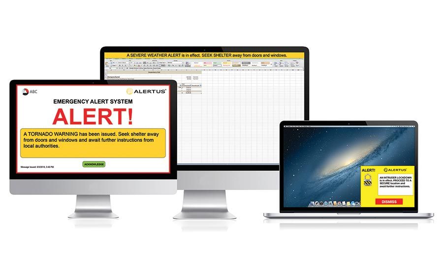 Alerts Users Immediately with Screen, Pop-Up Alerts | 2019-10-11 ...